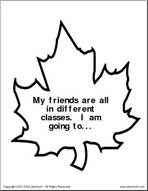 Writing Prompt: Fall Story Starters (elementary) | Abcteach