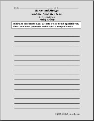 Henry and Mudge and the Long Weekend (primary) Book – Abcteach