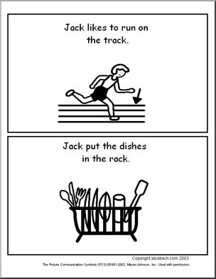 "ack" words (version 1) Word Family Booklet I abcteach.com