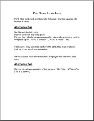 French: Phonetic Card Game – Abcteach