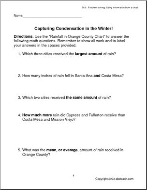 Unit: Winter Precipitation (upper elementary) – Abcteach