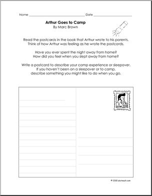 Arthur Goes to Camp (elem) Book I abcteach.com