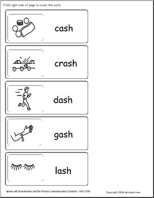 Word Family - ox words Flashcards I abcteach.com