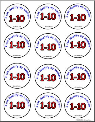 Numbers 1-10 | Page 2 of 5 | Abcteach