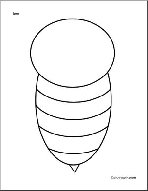 Paper Bag Puppet: Animals – Bee – Abcteach