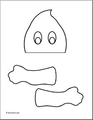 Paper Bag Puppet: Halloween theme set – Abcteach