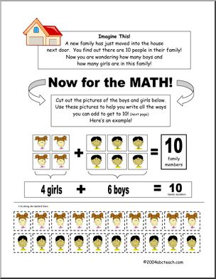 Addition Basic Concepts Worksheet