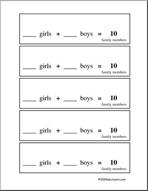 Addition Basic Concepts Worksheet