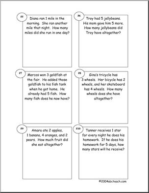 Addition Basic Concepts Worksheet
