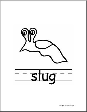 Clip Art: Basic Words: Sack Color (poster) – Abcteach