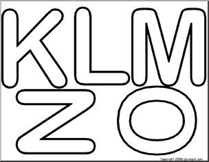 Bulletin Board: A-Z Letter Patterns – Abcteach