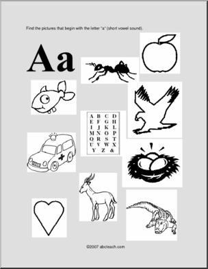 Ll Beginning Sounds – Abcteach