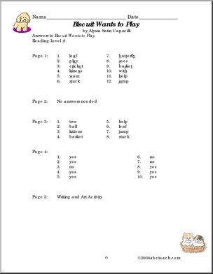 Biscuit Wants to Play (primary) Book I abcteach.com