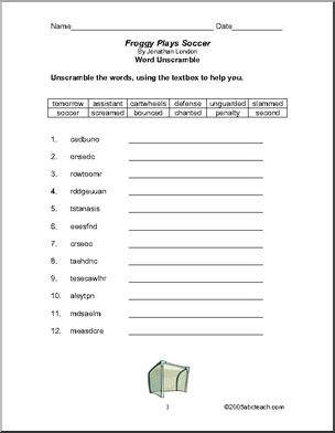 Froggy Plays Soccer (primary) Book I abcteach.com