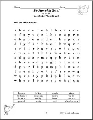 Book: It's Pumpkin Time! (primary) | Abcteach