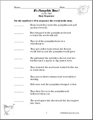 Book: It's Pumpkin Time! (primary) | Abcteach