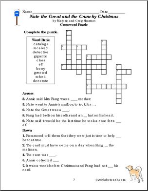 Nate the Great and the Crunchy Christmas (primary/elementary) Book I ...