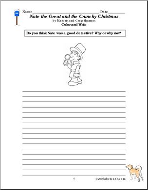 Nate the Great and the Crunchy Christmas (primary/elementary) Book I ...