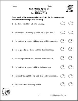 Book: Something Special (primary) | Abcteach