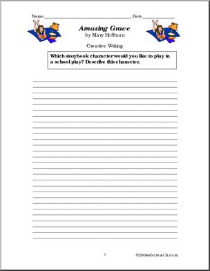 Amazing Grace (primary/ elementary) Book I abcteach.com