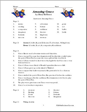 Amazing Grace (primary/ elementary) Book I abcteach.com