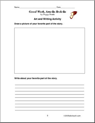 Good Work, Amelia Bedelia (primary/elem) Book I abcteach.com