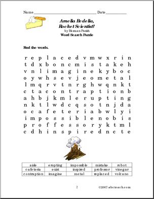 Amelia Bedelia - Rocket Scientist (primary/elem) Book I abcteach.com