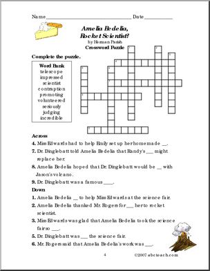 Amelia Bedelia - Rocket Scientist (primary/elem) Book I abcteach.com