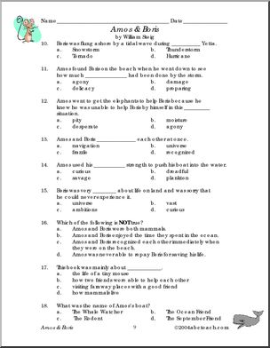 Amos and Boris (elementary) Book I abcteach.com