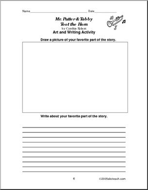 Book: Mr. Putter and Tabby Toot the Horn (primary) | Abcteach