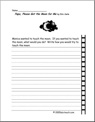 Book: Papa, Please Get the Moon for Me (primary) | Abcteach