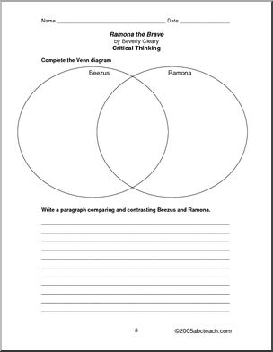 Book: Ramona the Brave (upper elementary) – Abcteach