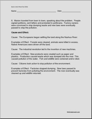 A River Ran Wild Unit - Book Units - Protecting our Environment - Think ...