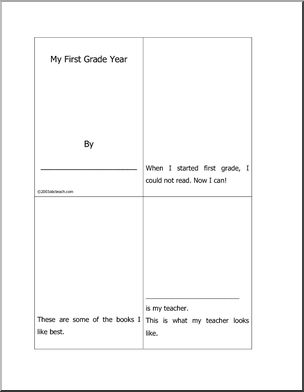 Booklet: First Grade Review | Abcteach