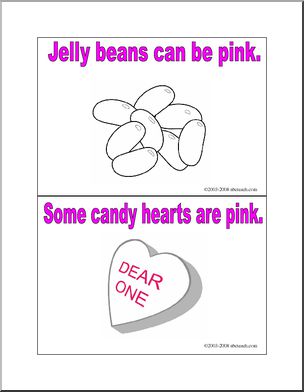 Coloring Pages: Pink Things (Booklet) | Abcteach