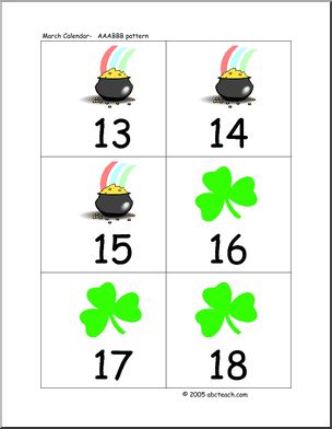French: Calendrier en piÃ‹ces dÃˆtachÃˆes--mars | Abcteach