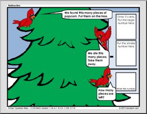 Operations & Algebraic Thinking, Subtraction - Winter Theme (grade 1 ...