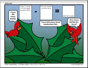 Operations & Algebraic Thinking, Subtraction - Winter Theme (grade 1 ...