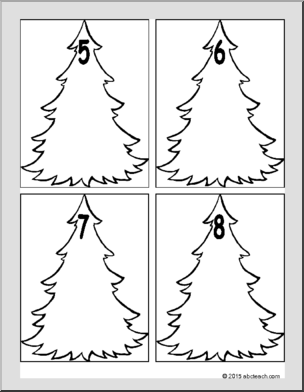 Christmas Tree Math Game - Holiday Math Games - Teacher Resources ...