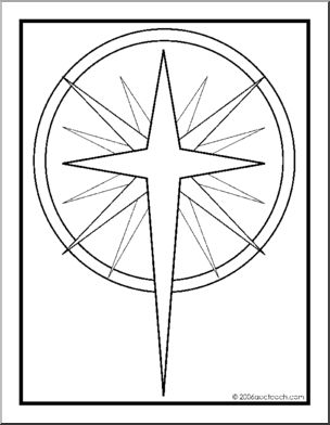 Coloring Pages: Christmas Stars – Abcteach