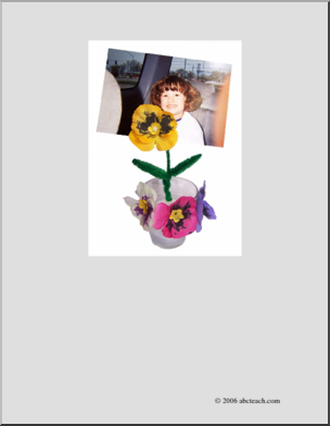 Craft: Floral Picture Holder (elem/upper elem) | Abcteach