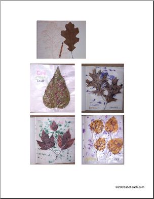Craft: Leaf Notebook (elem/ upper elem) – Abcteach