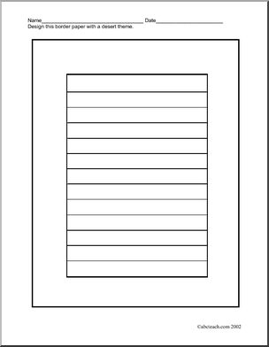 Desert Poetry Prompts I abcteach.com