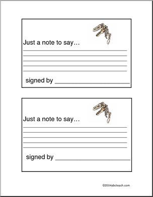Assignment Forms: Dinosaurs | Abcteach