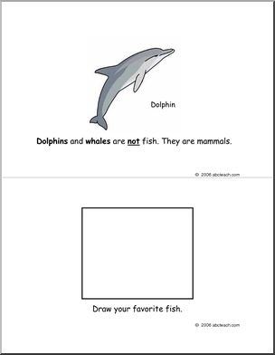 Early Reader: Fish (color) | Abcteach