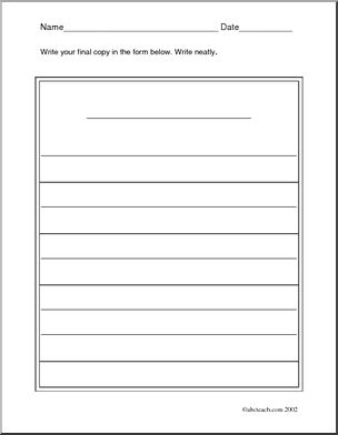 Emotions (upper elem)’ Poetry Prompt – Abcteach