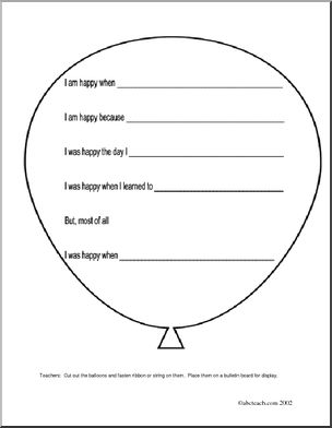 Emotions (upper elem)’ Poetry Prompt – Abcteach