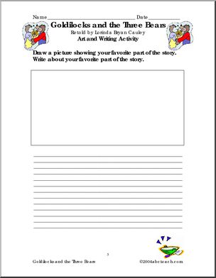 Goldilocks (elementary) Book I abcteach.com