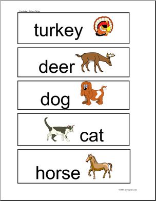 Word Wall: Farm Animals | Abcteach