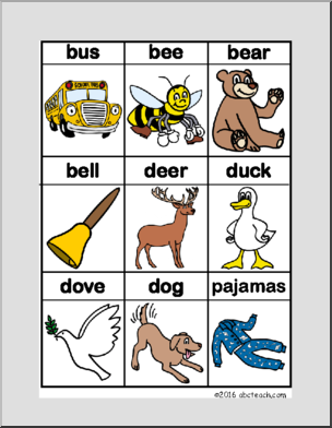 Folder Game - Space Starts (beginning sounds b, d, p, t, v)' Phonics I ...